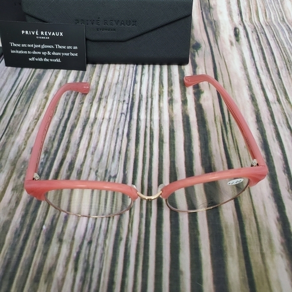 prive revaux | Accessories | Prive Revaux Milky Pink Angelou Blue Light ...